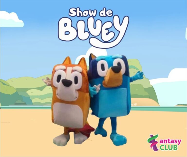 Show de Bluey y Bingo - Fiestas Infantiles